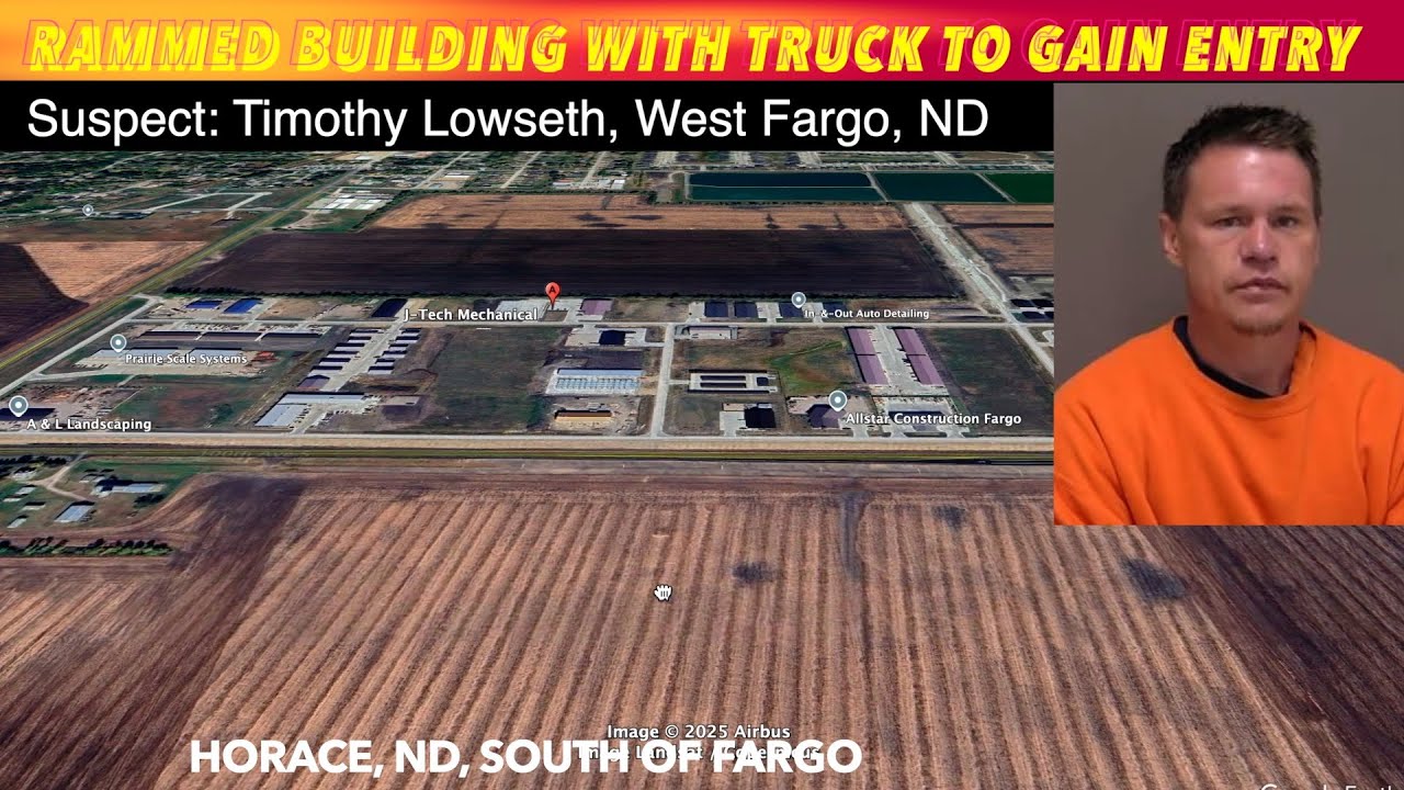 Rammed Building With Truck To Gain Entry - YouTube