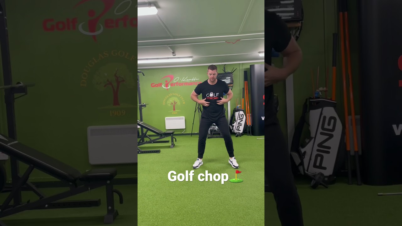 Golf rotation exercise - www.golfstrong.ie - YouTube