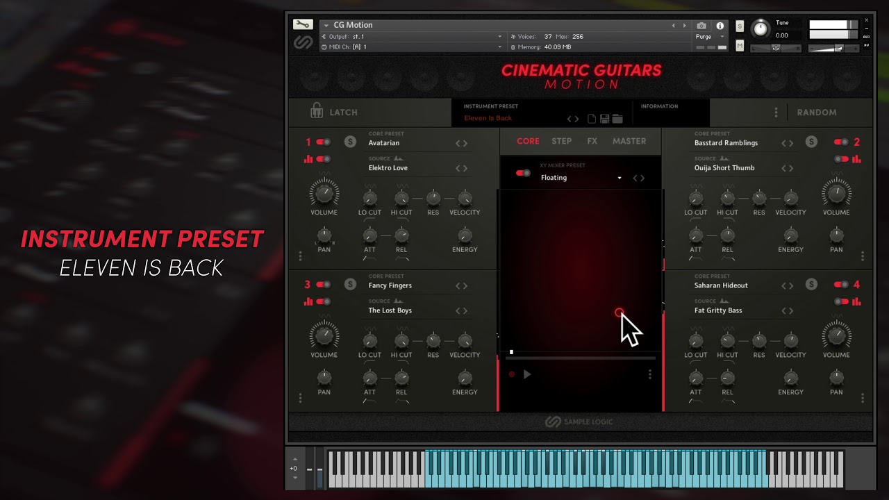 Cinematic Guitars Motion - INSTRUMENTS IN ACTION - YouTube