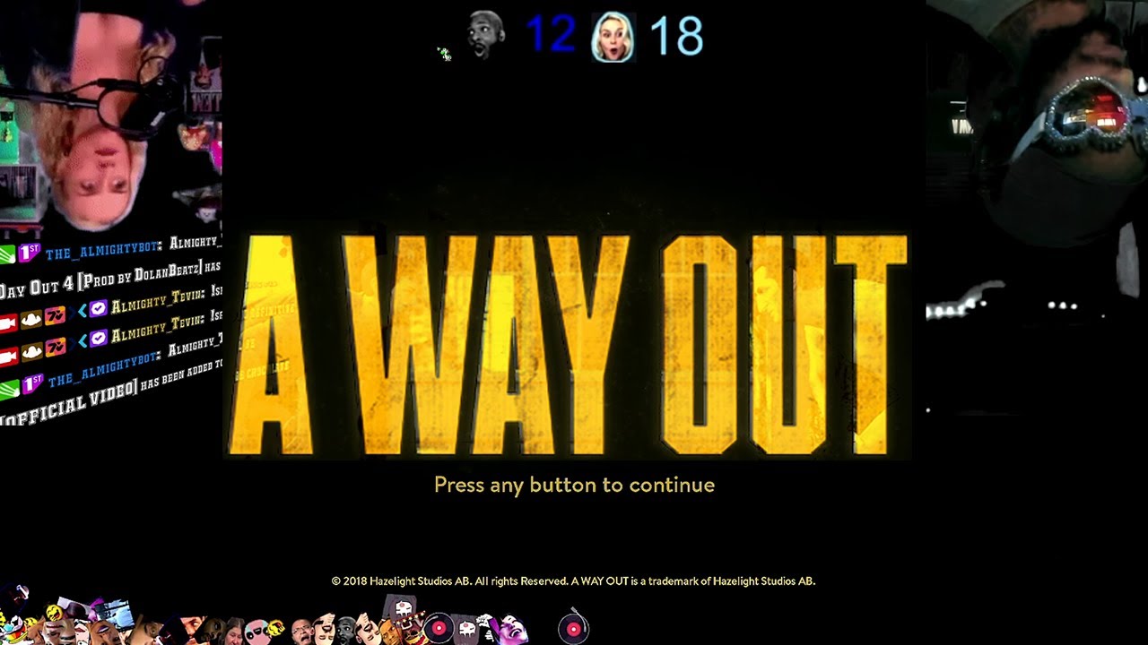 A Way Out with Almighty_Tevin & EdyBot [Full Game] - YouTube