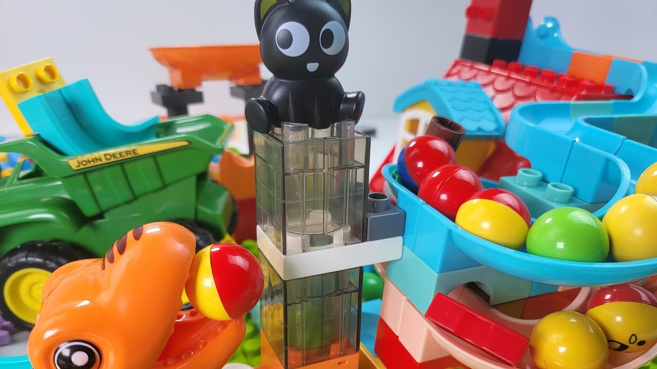 Exciting Japanese Marble Run Blaster ☆ Marble Launcher ☆ ASMR ☆ HABA ...