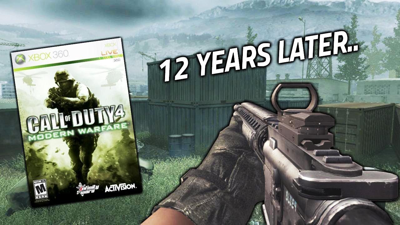 The ORIGINAL Call Of Duty 4 In 2019... 😍 - YouTube