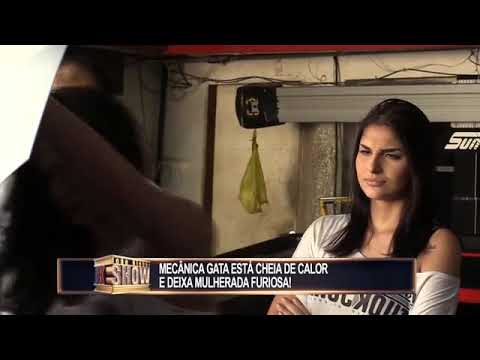 Ti peguei-mecânica gostosa vai olhar problema em carro é da maior confusão