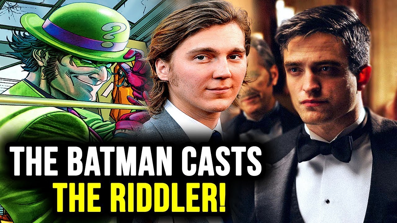THE RIDDLER is Cast & Robert Pattinson Teases The Batman 2021! - YouTube