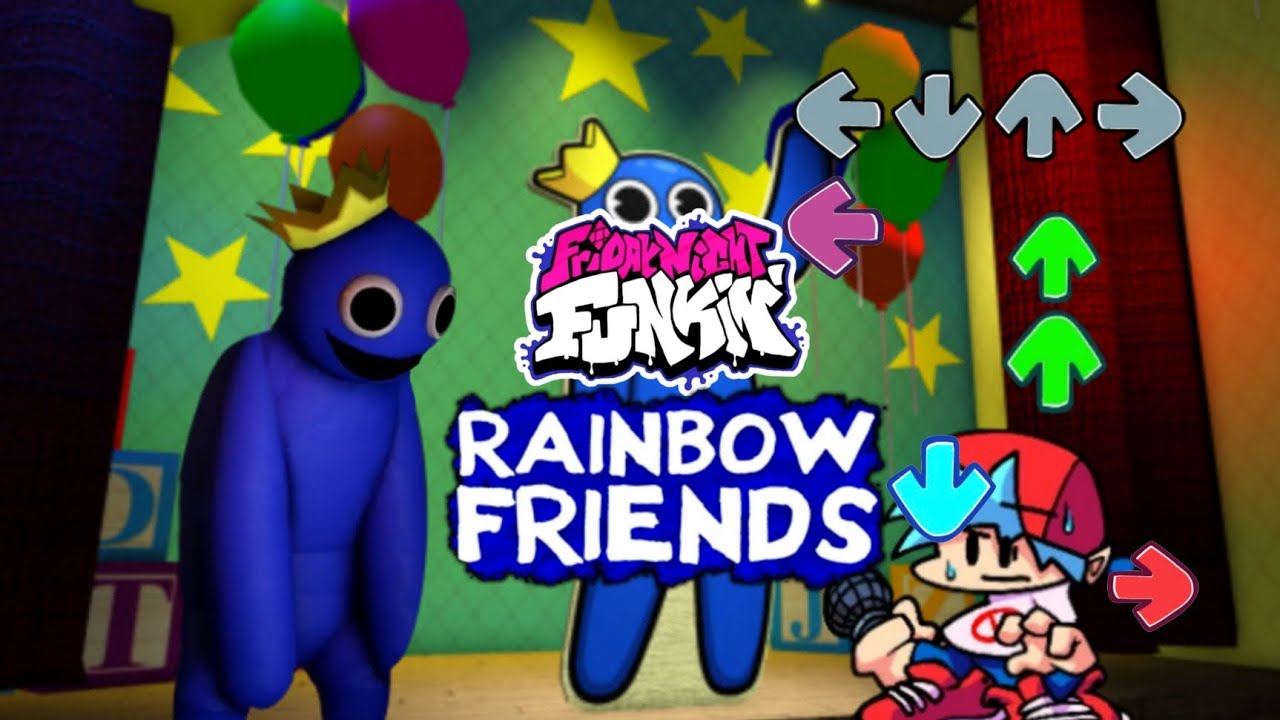 FRIDAY NIGHT FUNKIN(rainbow friend mod) - YouTube