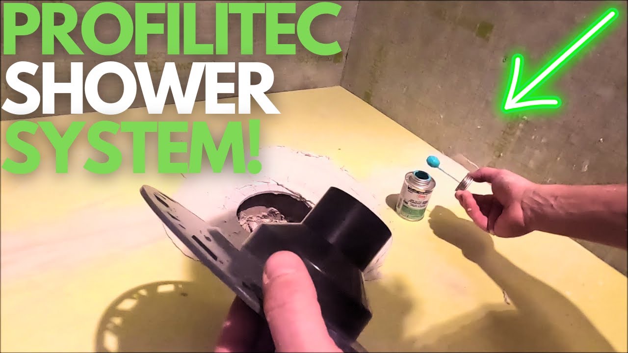 NEW PROFILITEC Shower System | Shower Build Part 1 - YouTube