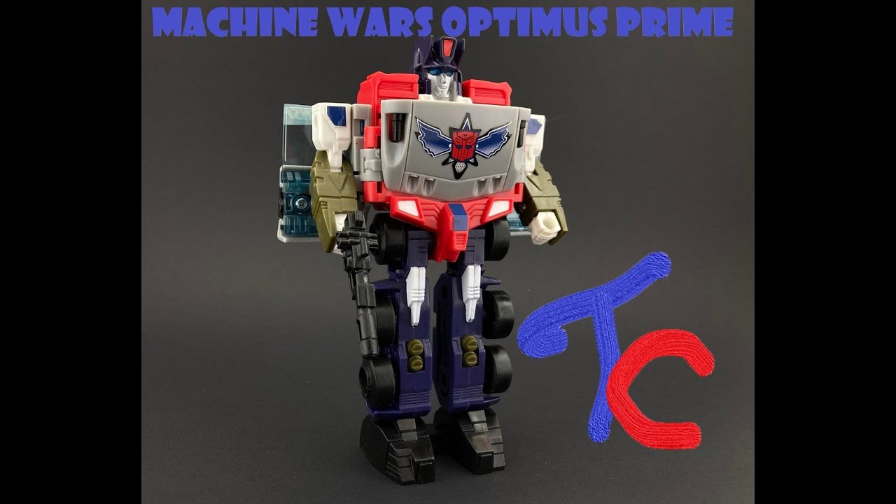 Review and transformation of Machine Wars Optimus Prime figure - YouTube