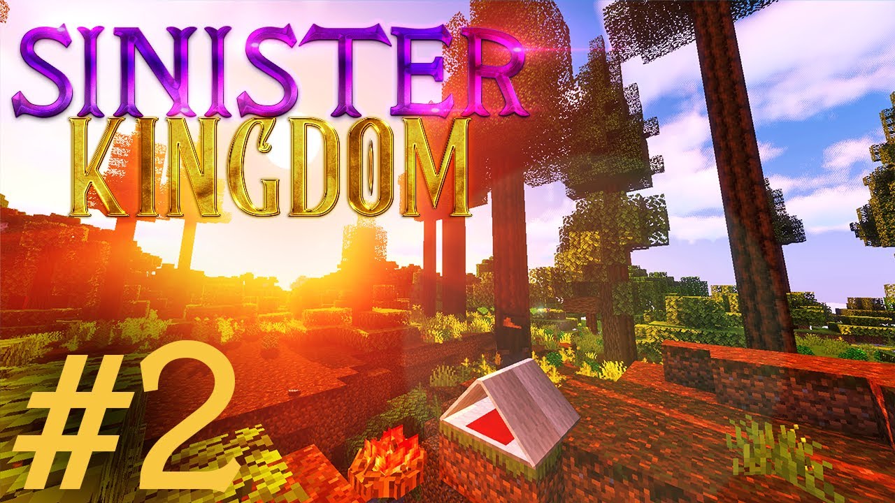 A ROUGH START EP 2 - Sinister Kingdom SMP - Minecraft Modded Survival - YouTube