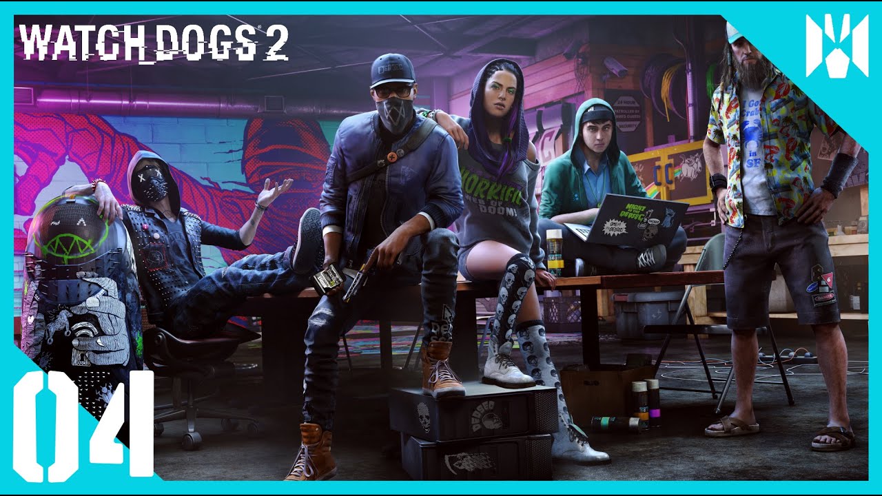 🔶ZVADLÁ NUDLE | Watch Dogs 2 #004 [LIVE] - YouTube