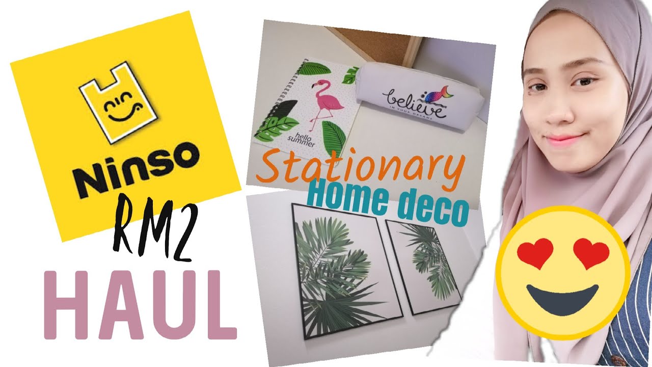 NINSO RM2 Haul || Home Deco Items || Stationery Items || Random items ...