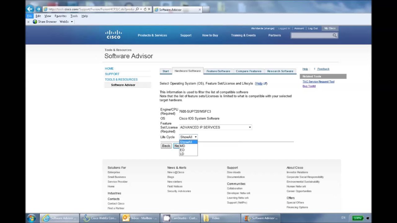 Software Advisor Tool - YouTube
