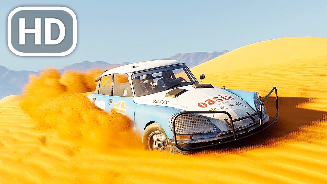 Dakar Desert Rally - Citroen DS 23 Pallas Gameplay - YouTube