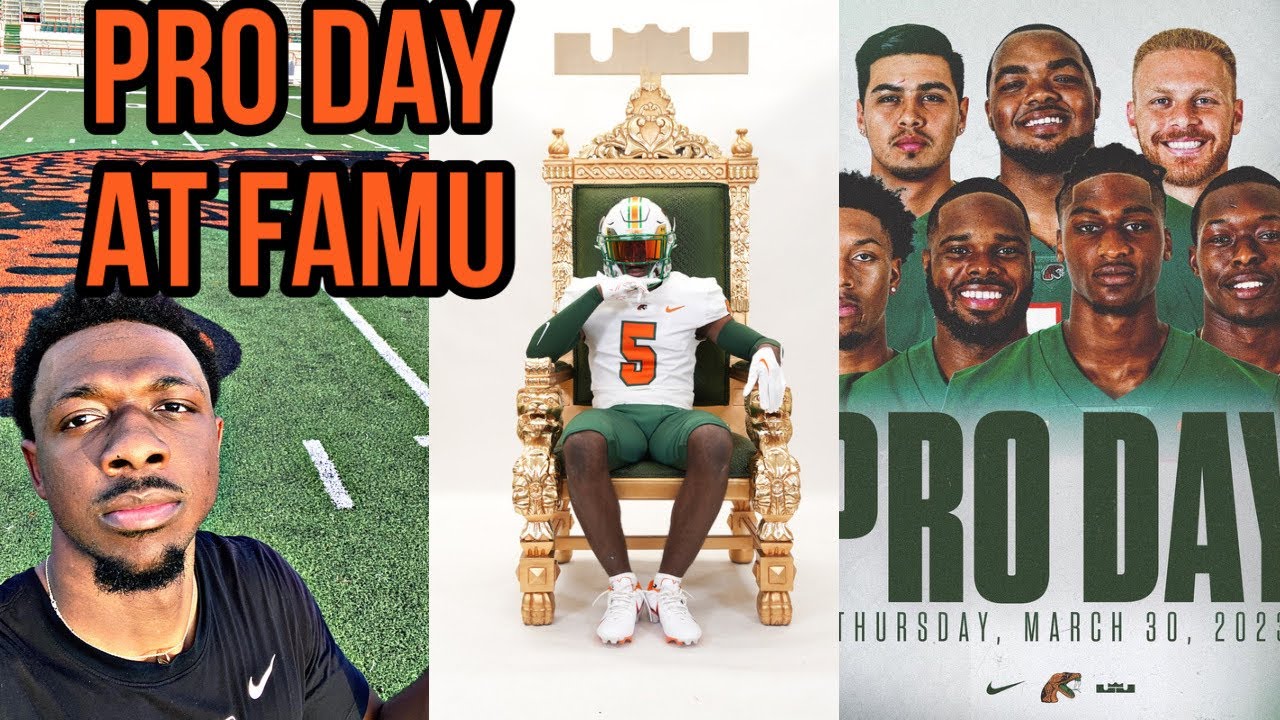 FAMU PRO DAY OVER 30 SCOUTS SHOWED UP!.. (4.3 40’s?) - YouTube