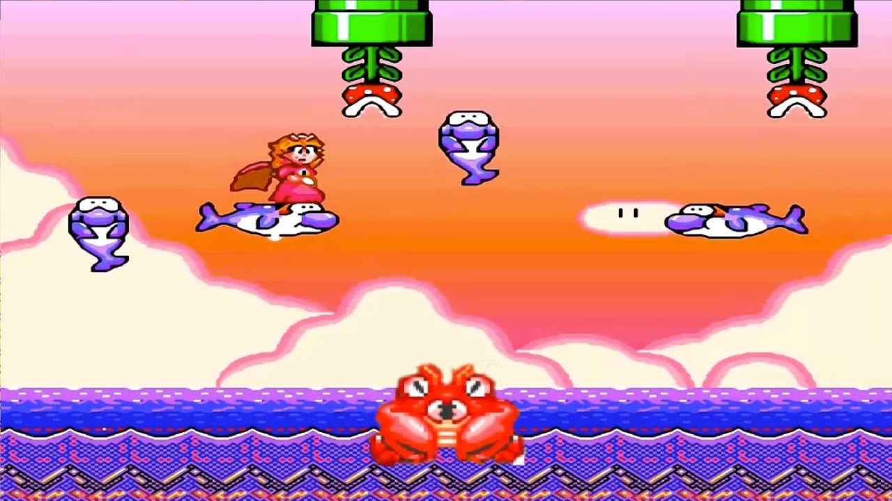 Super Mario World: The Princess Rescue 3: World 3: The Beach - YouTube