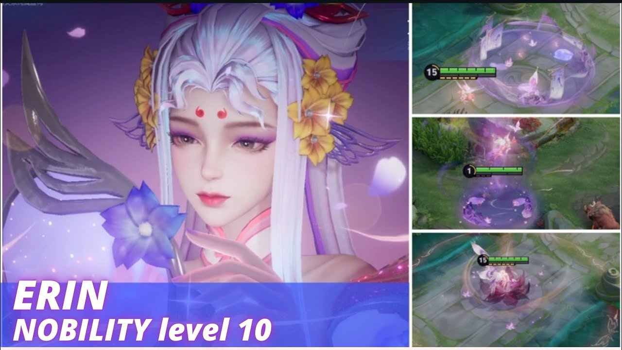 HOK Erin Free Nobility Skin Spotlight | Honor of Kings - YouTube