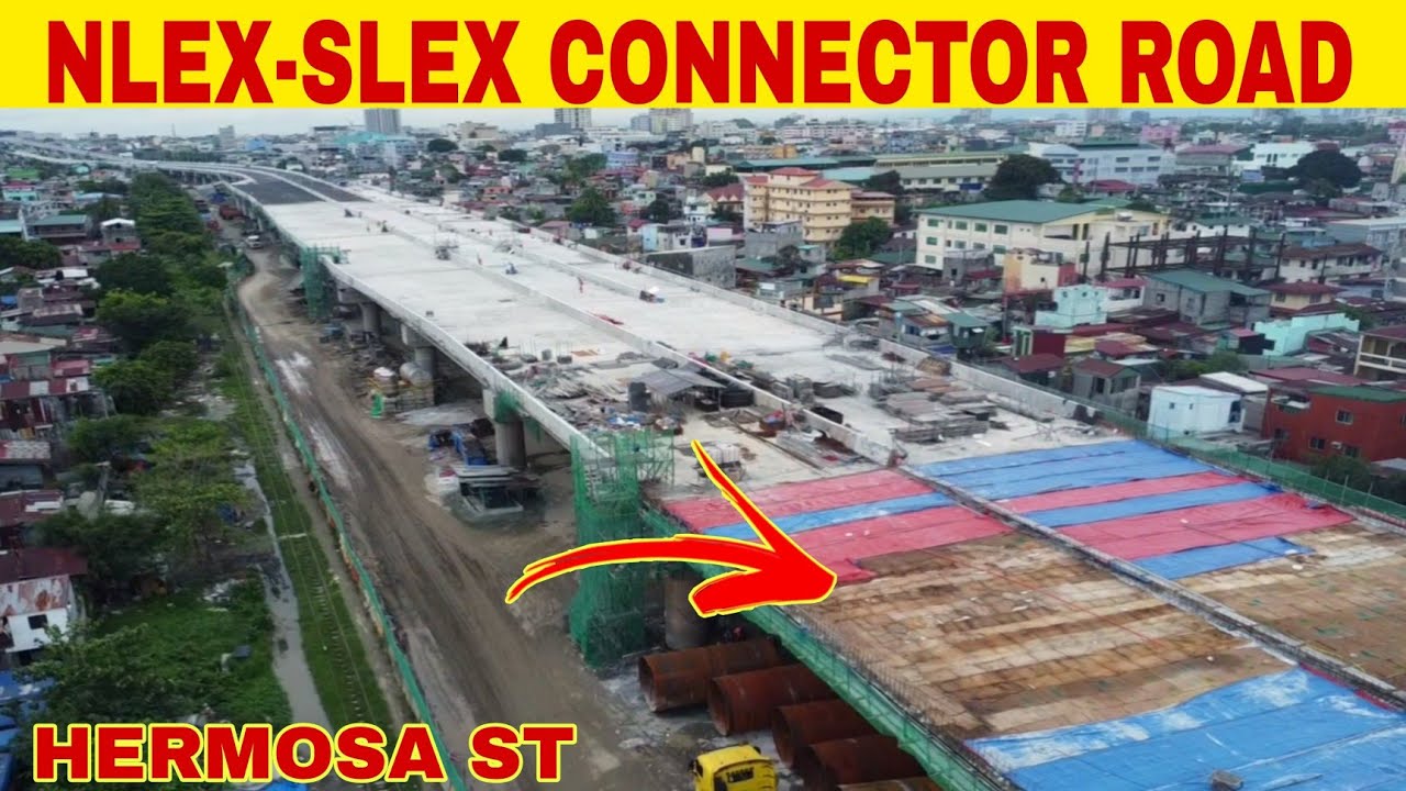 NLEX-SLEX CONNECTOR ROAD PROJECT HERMOSA ST UPDATE - YouTube
