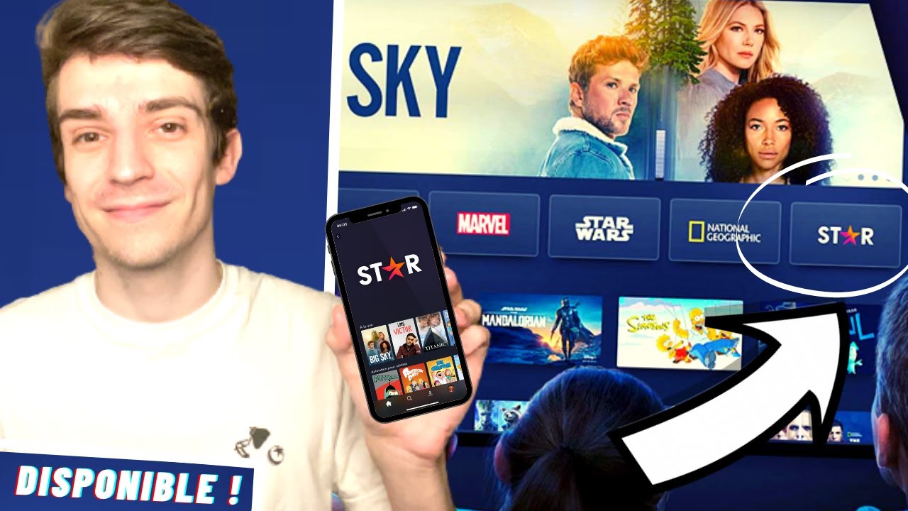STAR ENFIN DISPONIBLE SUR DISNEY + 🔥 Test de la nouvelle interface ...