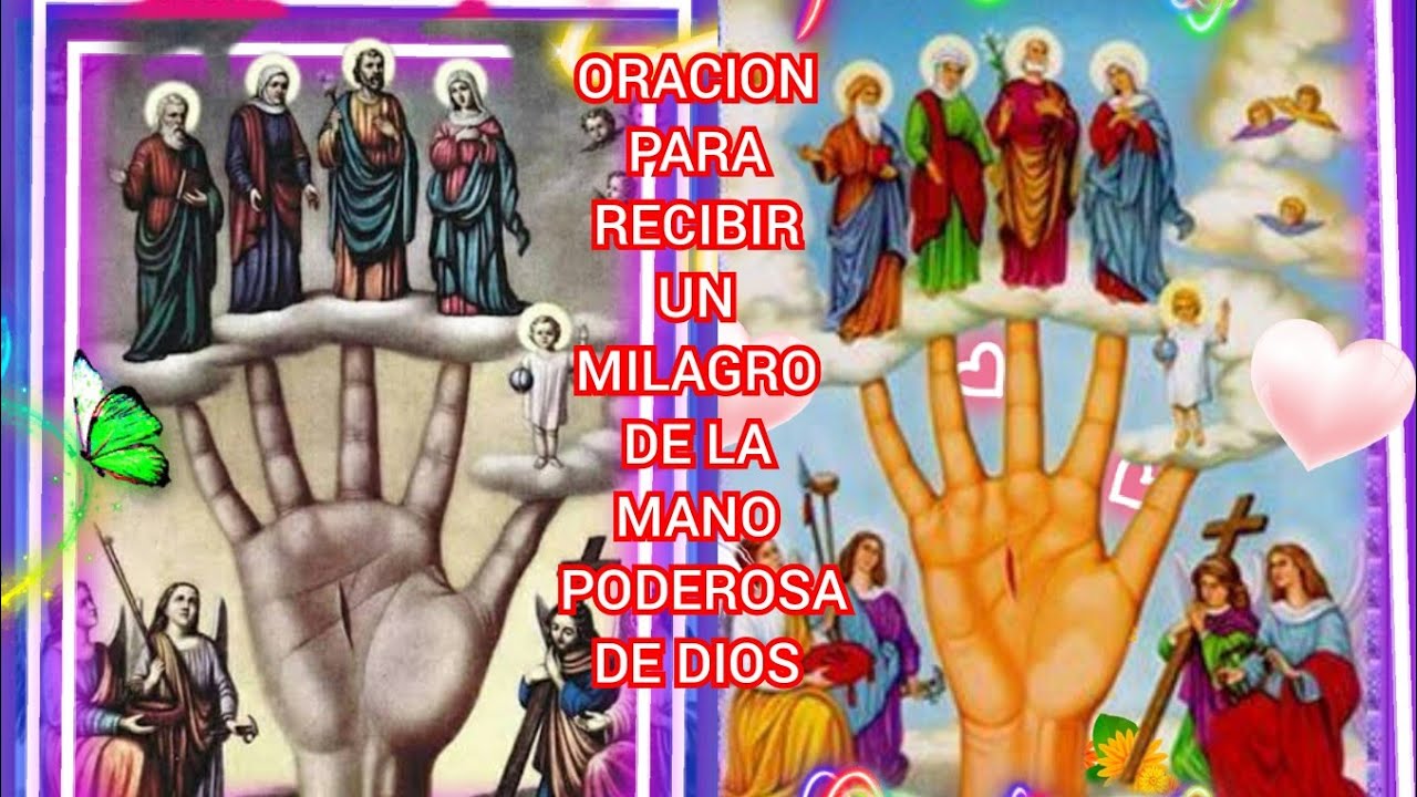 ORACION A LA MANO PODEROSA PARA OBTENER SALUD Y RECIBIR UN MILAGRO EN ...