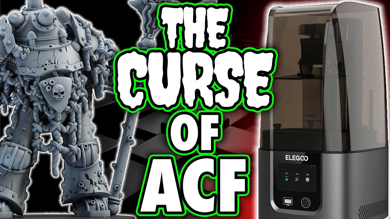 Elegoo Mars 4 Ultra Review and The CURSE of ACF - YouTube