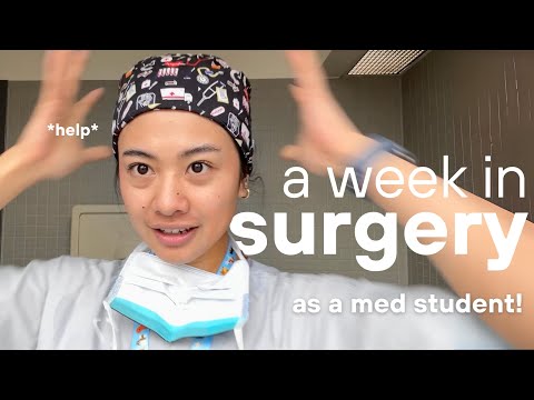 MED SCHOOL VLOG 🩺 | First Week in General Surgery!!