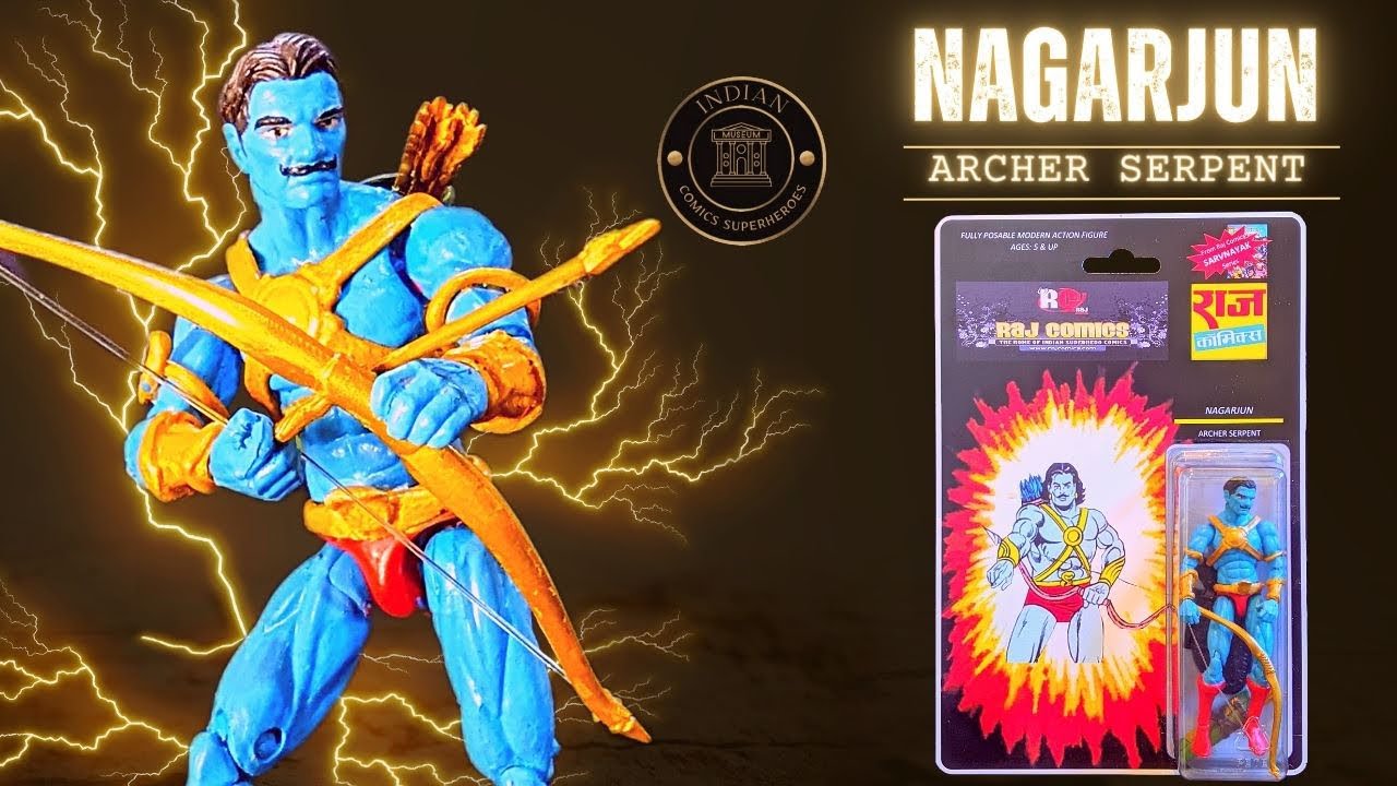 Nagarjun | Raj Comics | Nagraj | Custom Action Figure | 1 Minute Brief ...
