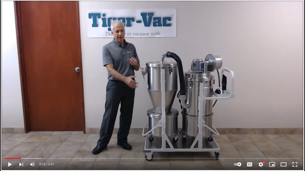 PRESENTATION OF THE TIGER-VAC EXP1-20 DT (PRS-HEC) RE HEPA - YouTube