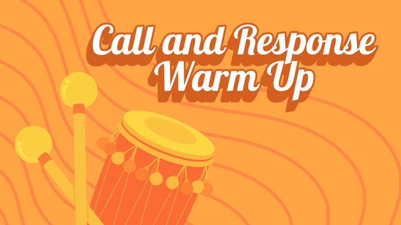 Call and Response Rhythm Warm Up - YouTube