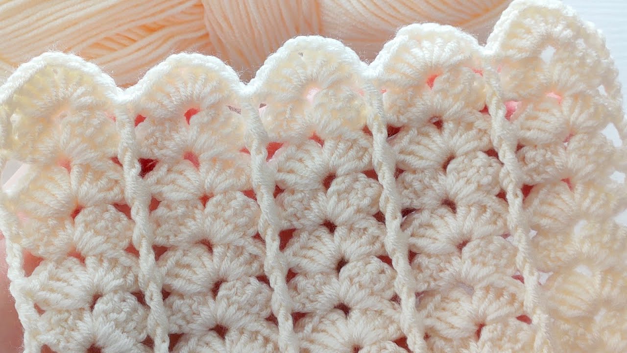 amazing 👌 süper easy crochet baby blanket for Beginners online tutorial ...