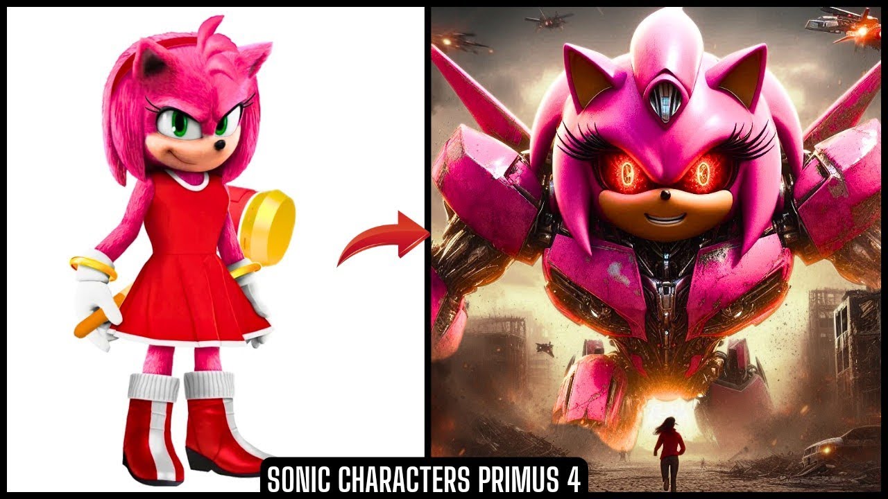 Sonic The Hedgehog All Characters as Primus (Part 4) - YouTube