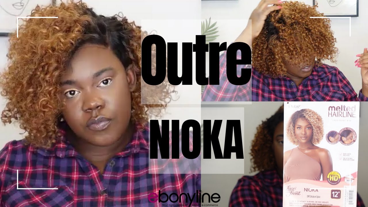 Outre Melted Hairline HD Lace Front Wig "NIOKA" |EBONYLINE.COM - YouTube