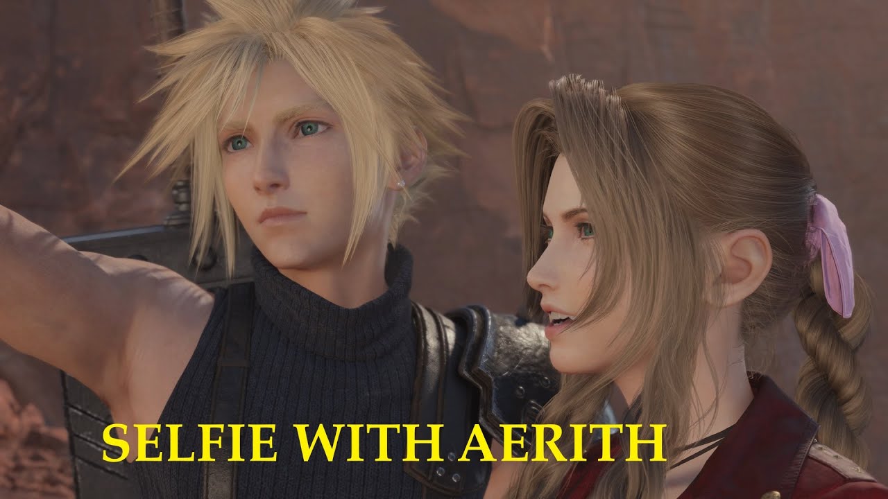 Let's get a selfie with Aerith [FINAL FANTASY VII REBIRTH] - YouTube