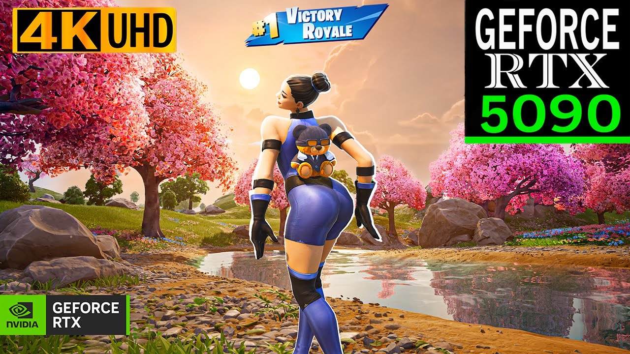 RTX 5090 Fortnite | Kitana Skin | 4K Max Graphics + Ray Tracing ON # ...