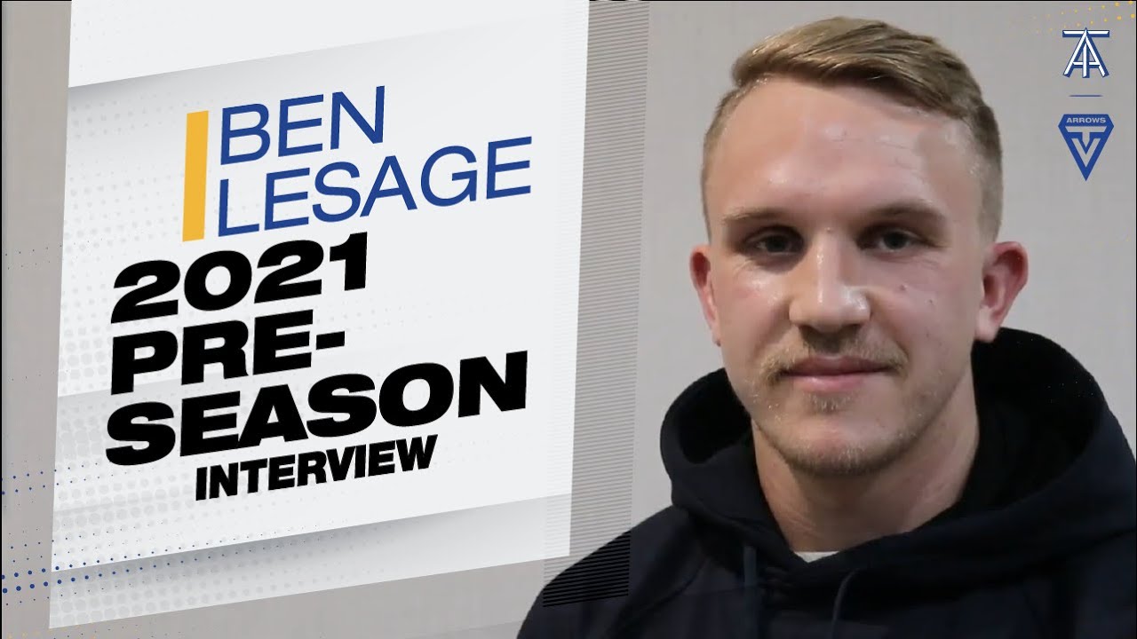 Toronto Arrows | 2021 Pre-season Chat with Ben LeSage - YouTube