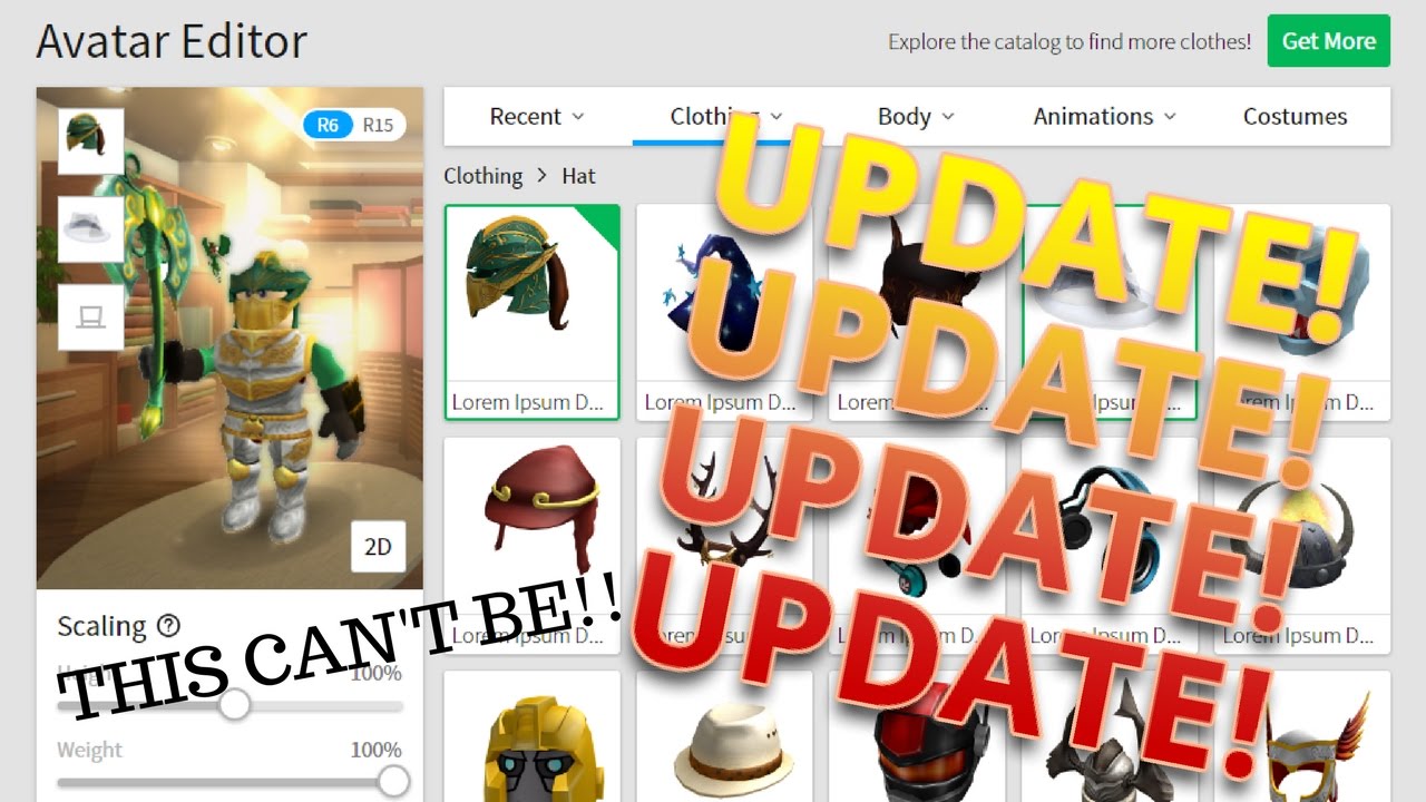 New UPDATE In ROBLOX??!! - YouTube