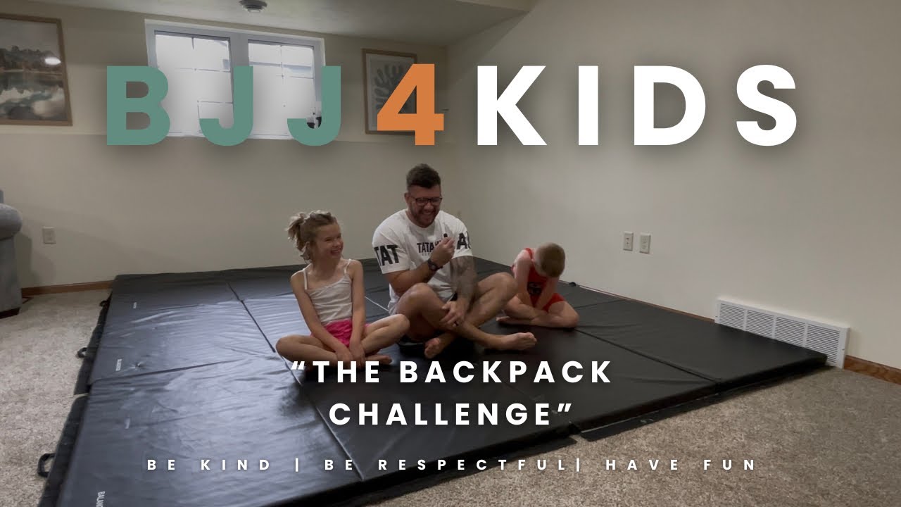 Backpack Challenge! Grappling Game for Kids to Learn Back Control - YouTube