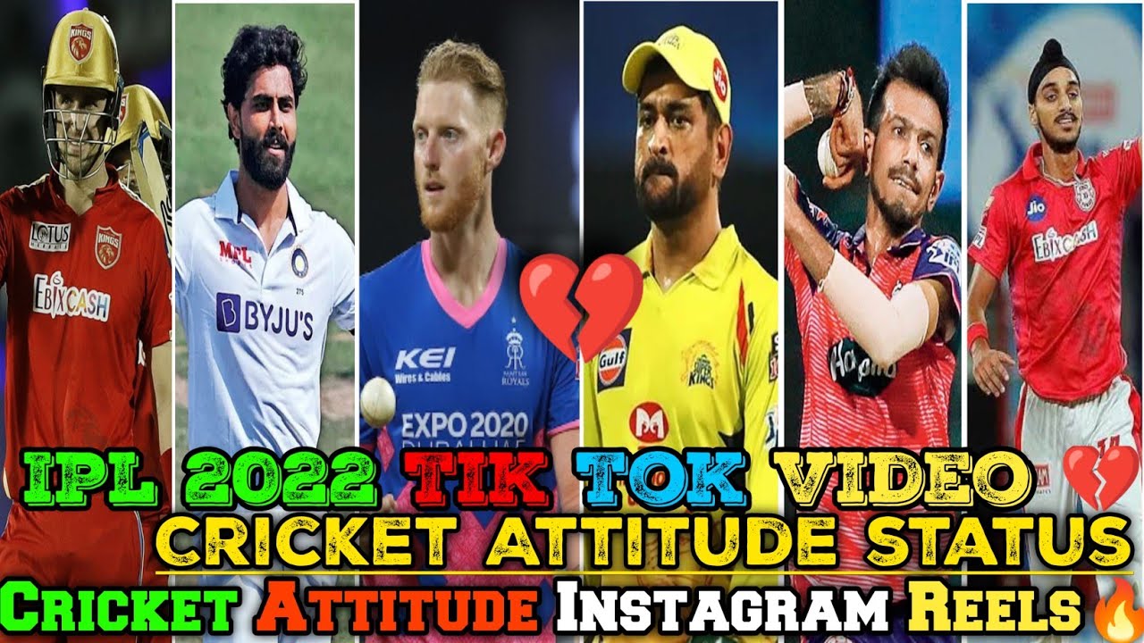 IPL 2022 Instagram Viral Reels🔥| New Cricket Tik Tok Video|IPL Best ...
