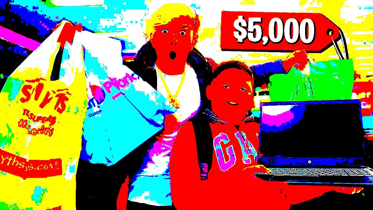 Morgz Buy Anything You Want Challenge With Little Brother but its ...