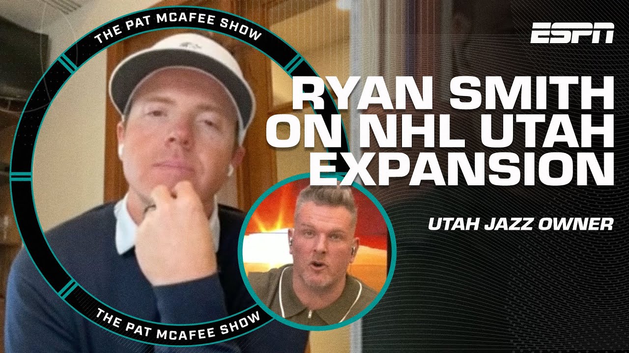 Jazz owner Ryan Smith on an NHL expansion team in Utah 🗣️ 'THE UTAH ...