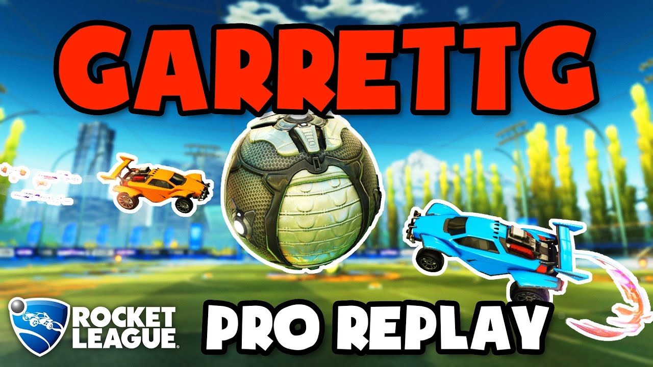 GarrettG Pro Ranked 2v2 #120 - Rocket League Replays - YouTube