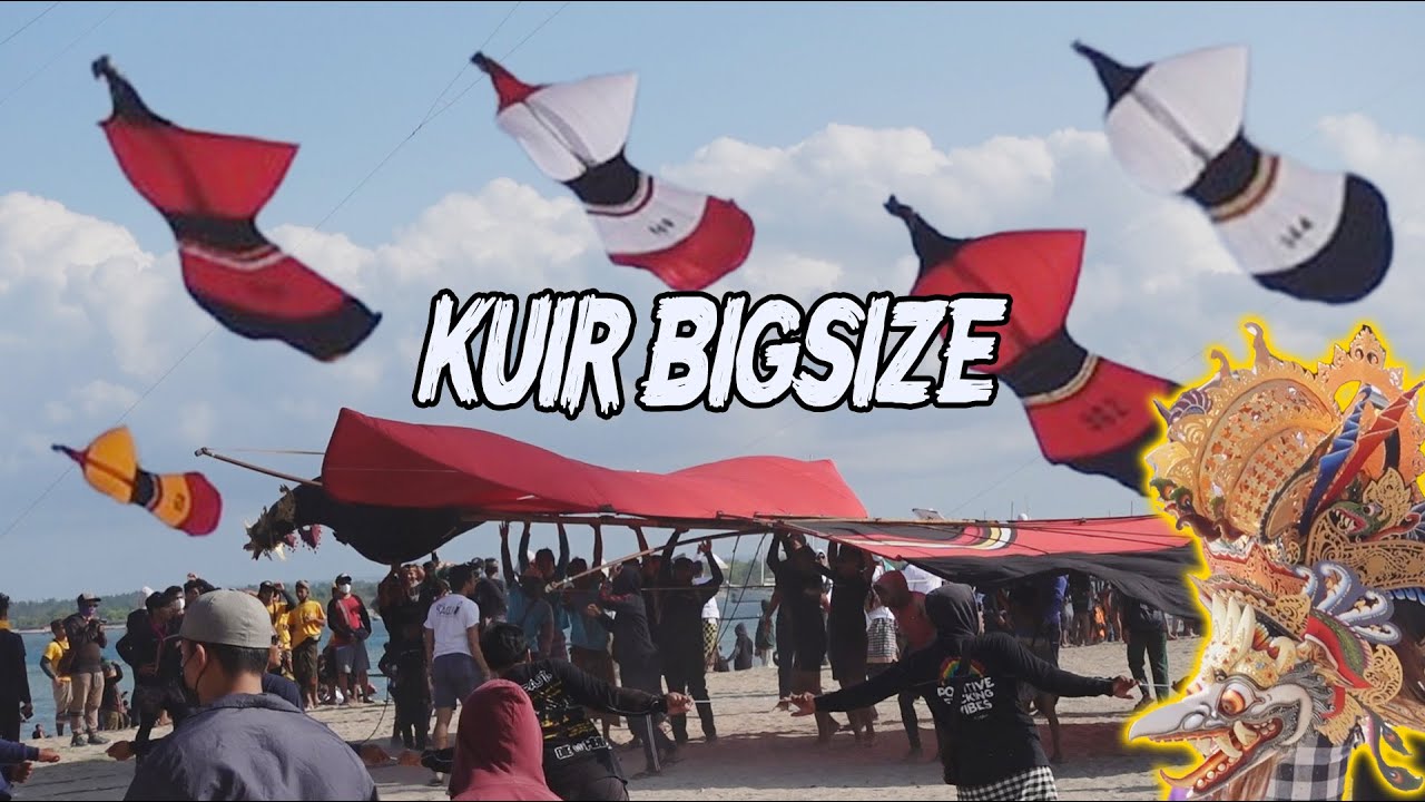 LAYANGAN JANGGAN BUNTUT KUIR BIG SIZE DI LOMBA LAYANG LAYANG BALI - YouTube