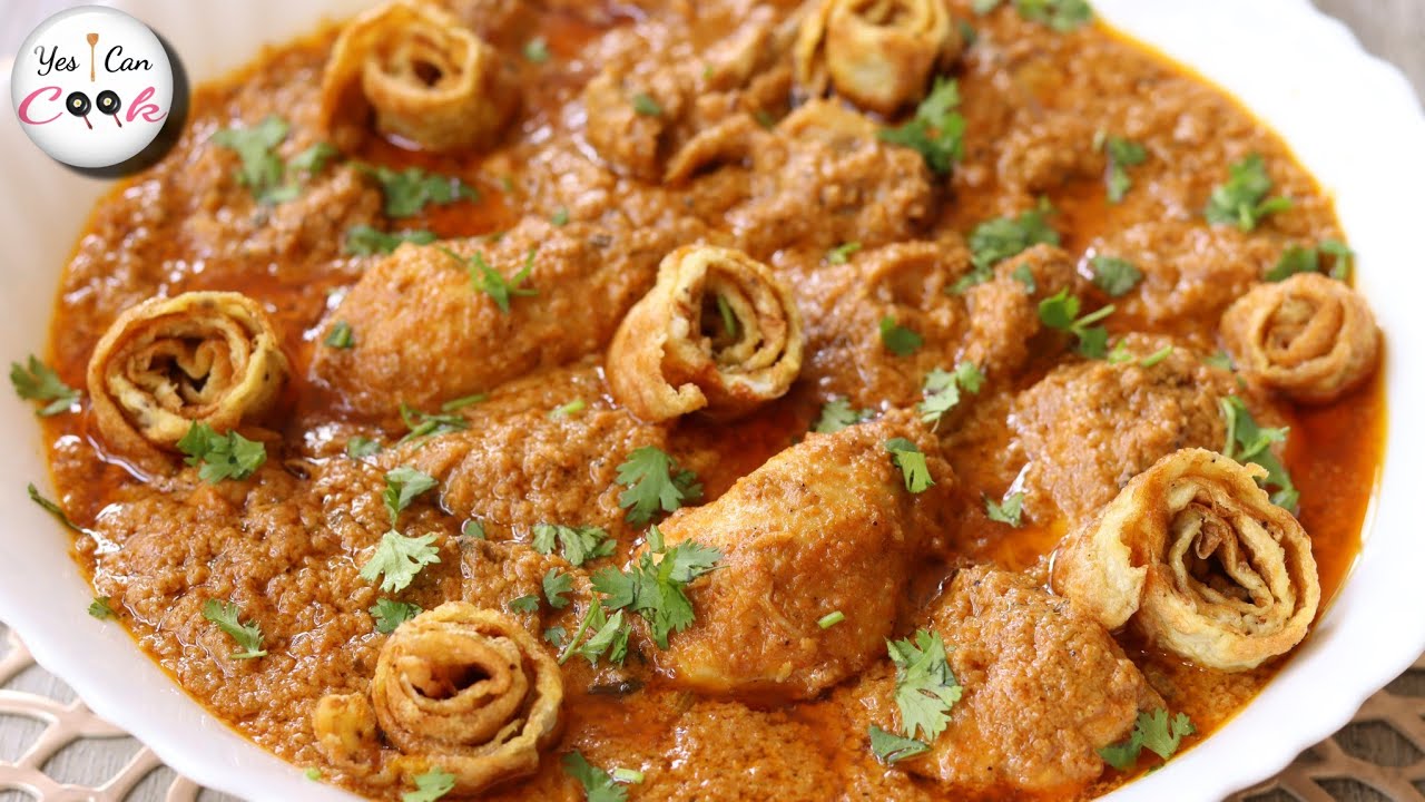 Dawat Special Chicken Curry Chicken Lapeta Recipe by (Yes I Can Cook ...