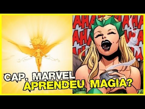 ENCANTOR E CAPITÃ MARVEL SE ENVOLVENDO COM MAGIA - YouTube