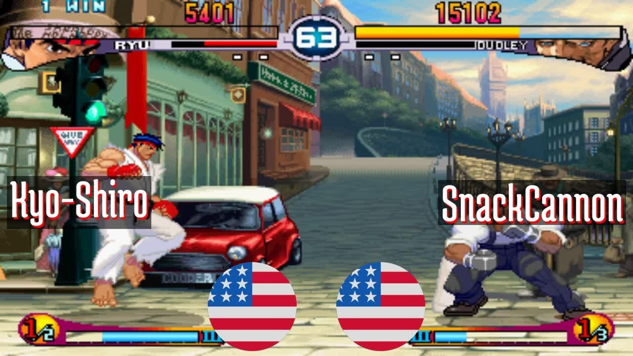 FT10 @sfiii2: Kyo-Shiro (US) vs SnackCannon (US) [SF III 2nd Impact ...