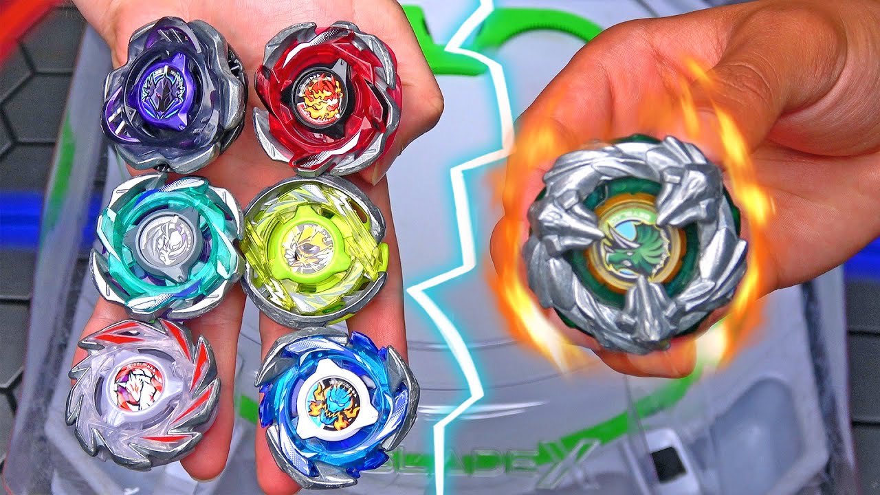 TRICERA PRESS vs ALL CX BEYS Beyblade X ベイブレードエックス - YouTube