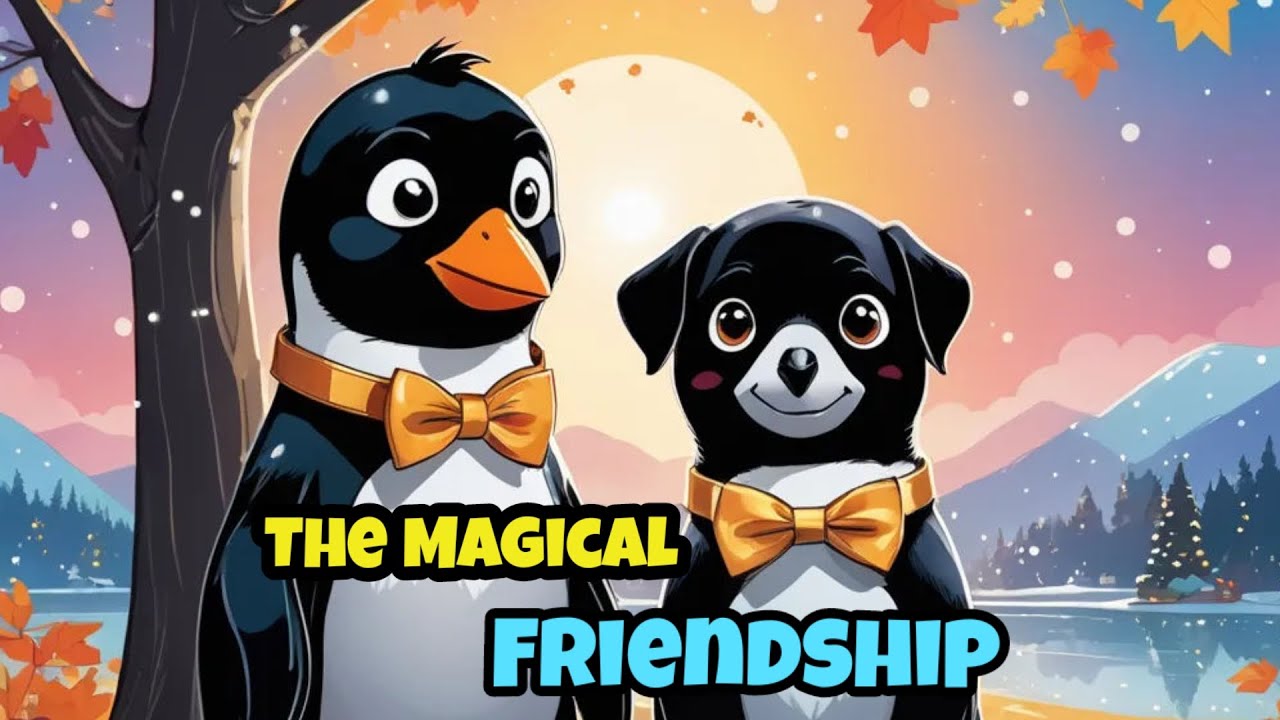 "The Enchanted Friendship Hunter and Penguin's Magical Adventure" # ...