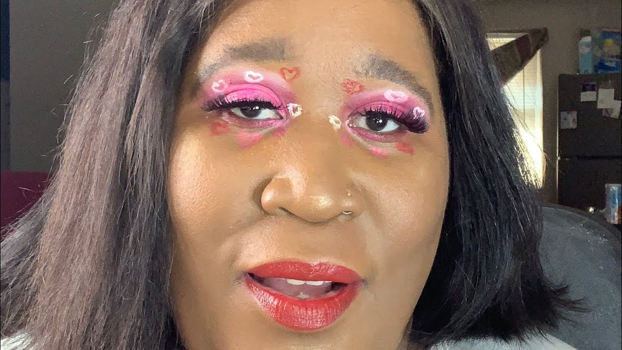 Valentines Day Eyeshadow Look| GRWM| Makeup Tutorial - YouTube
