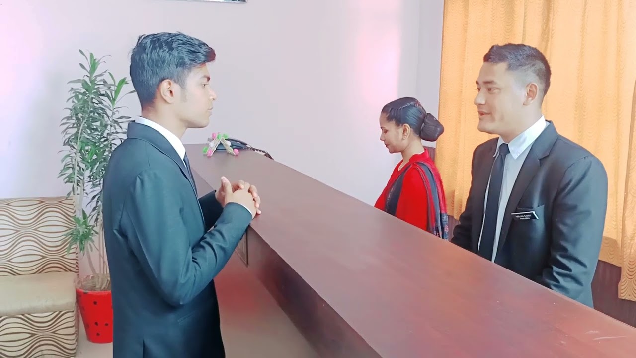 Front Office Practical @PIHM#youtube #hotelmanagement - YouTube