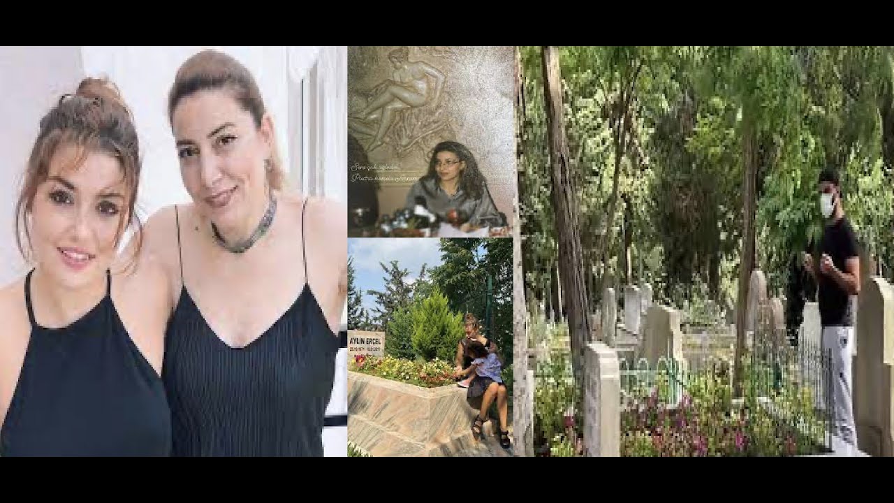 Hande Erçel and Kerem Bürsin visited Hande Erçel's mother's grave on ...