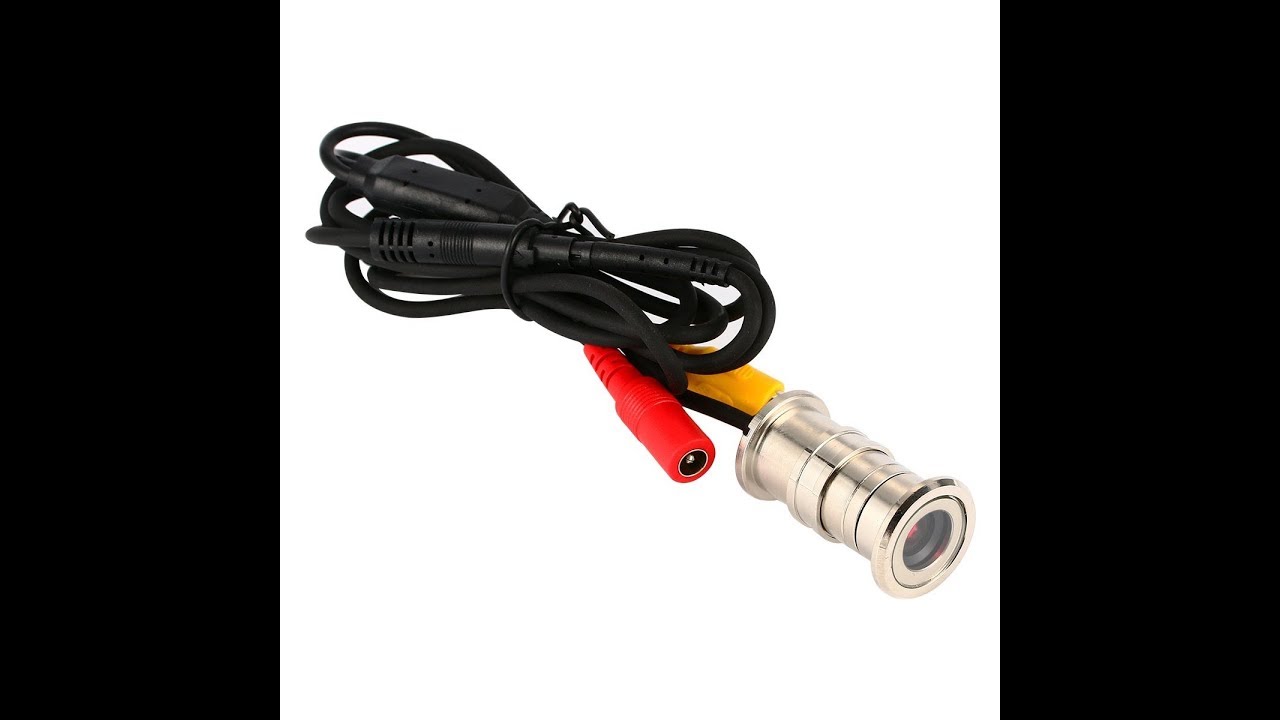 XCSOURCE Mini CMOS Surveillance CCTV Door cam($21) - YouTube