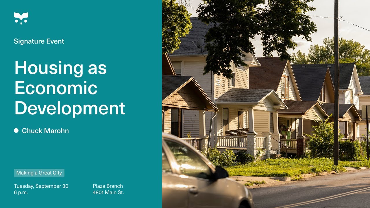 Housing as Economic Development - YouTube